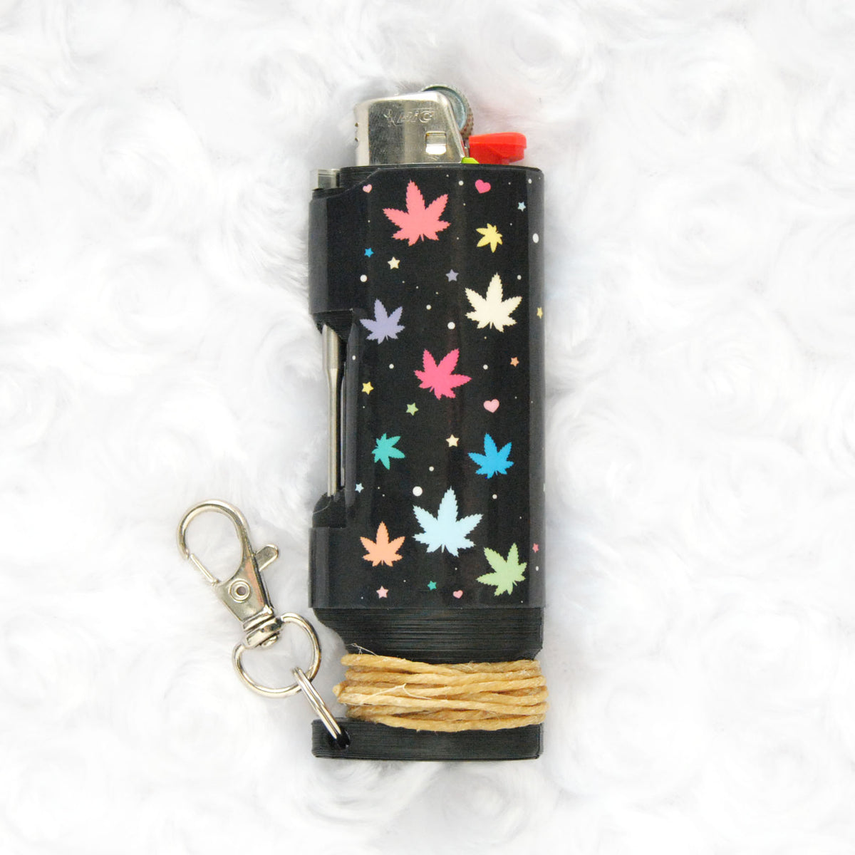 Kush Confetti Hemp+Poker Lighter Case – Beauluster